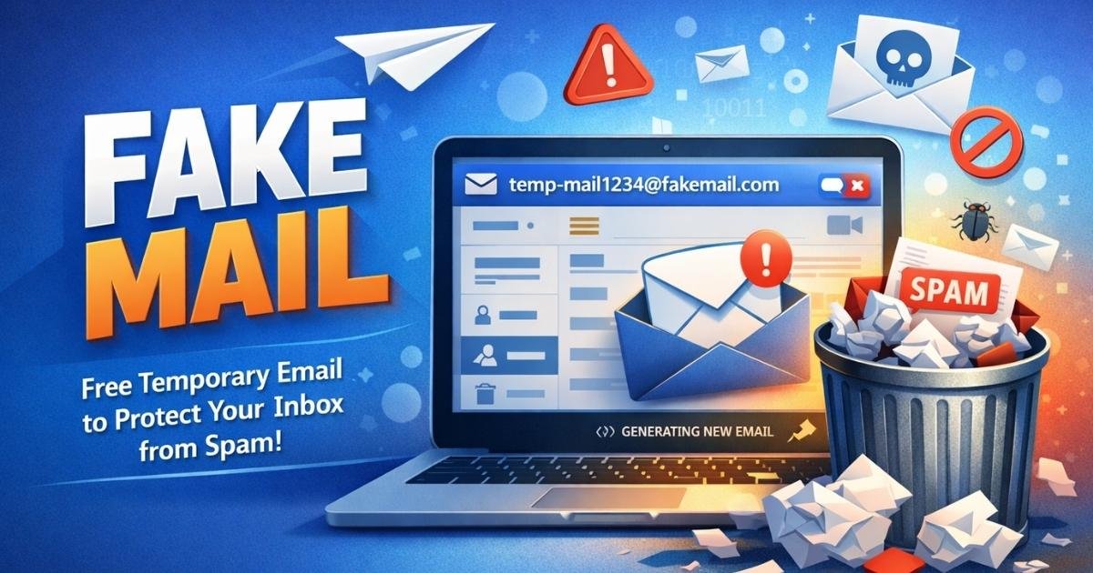 Fake Mail – Free Temporary Email to Protect Your Inbox from Spam | Fake ...